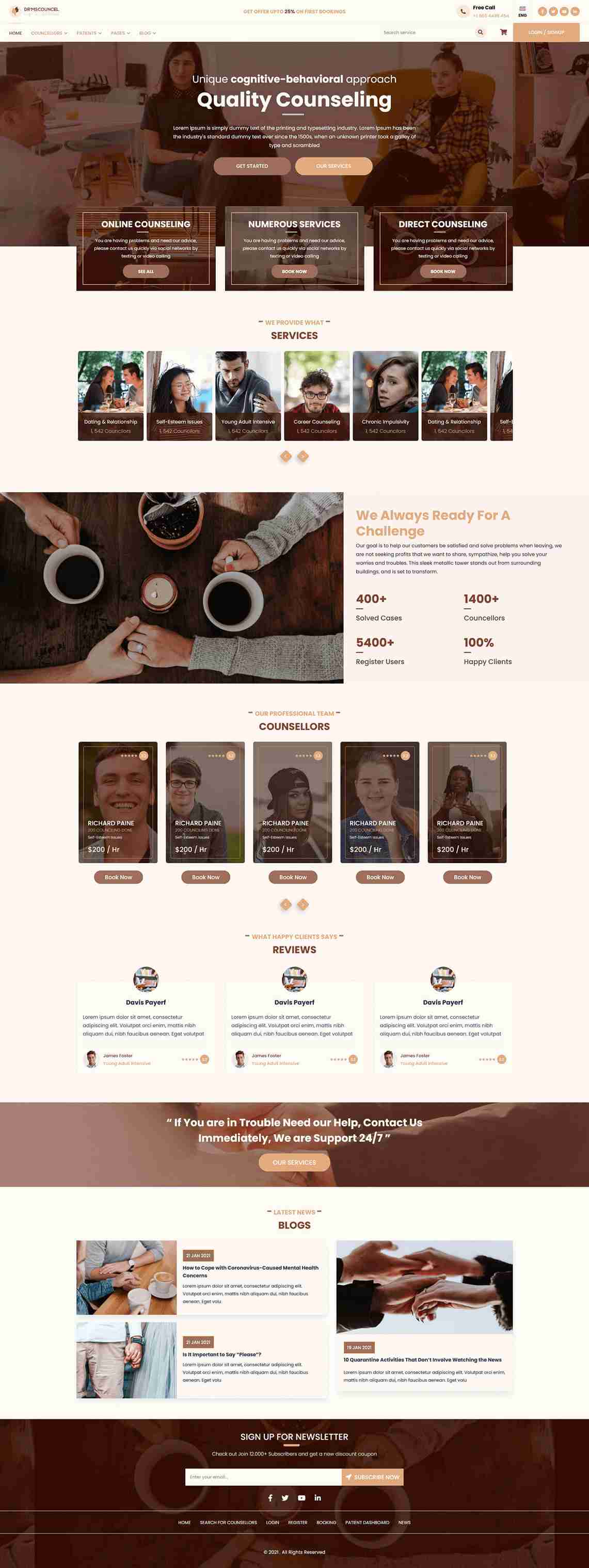 Multipurpose Online Appointment Booking Template | Pathivu